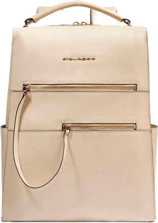 Piquadro Femme, Sacs, Beige, Taille: ONE Size Patricia Backpack 14