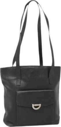 Celine Pre-owned Cuir sacs-celine - Femme - Pre-owned - Noir - Taille: ONE Size