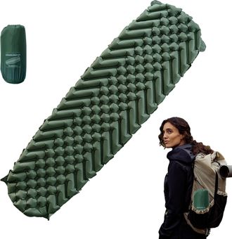 Generic Camping-Luftmatratze | aufblasbare Isomatte - Reise-Schlafsuche | f&uuml;r Outdoor, Camping, Reisen, Rucksackreisen, Zelt, Wandern, Couch, LKW, Strand, Ang