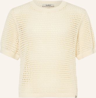 Garcia Garcia Strickshirt weiss