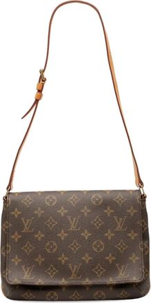 Louis Vuitton sac porté épaule Musette Tango à motif monogrammé (2001 - Marron