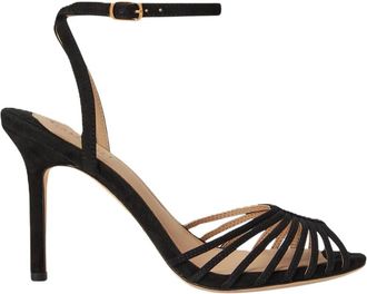 Ralph Lauren Sandales &agrave; talons hauts Mckayla - Femme - Chaussures - Noir - Taille: 37 EU