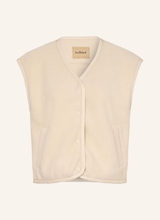 Smith & Soul Fleeceweste weiss