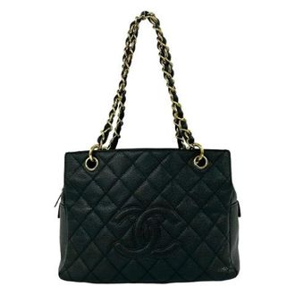 Chanel Pre-owned Matelasse Caviar Leder Schultertasche - - Pre-owned - Damen - Schwarzk - ONE SIZE