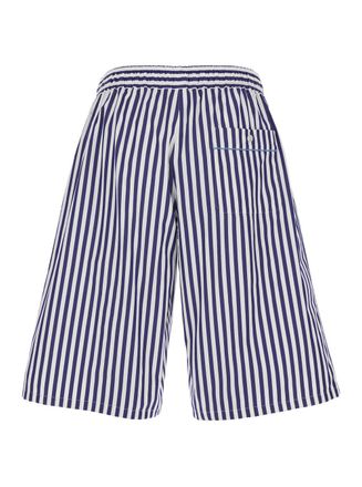 Dolce & Gabbana Mens Bermuda Shorts Blue Cotton