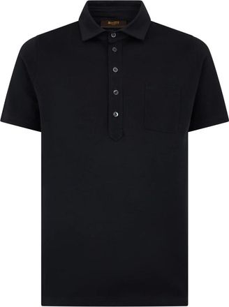 Moorer Homme, Tops, Bleu, Taille: M Polo Verbano