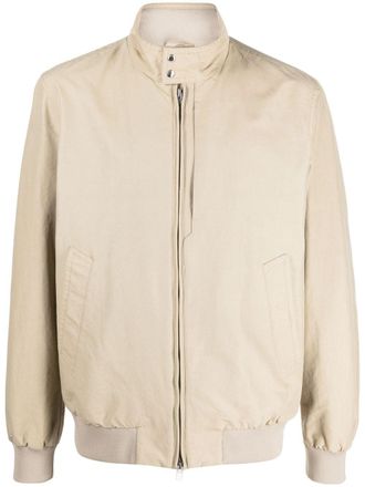 Woolrich veste bomber &agrave; fermeture zipp&eacute;e - Tons neutres