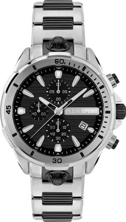 Plein Sport Homme, Accessoires, Gris, Taille: ONE Size Montre Chronographe