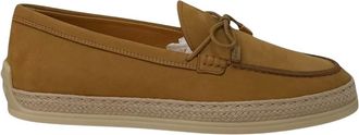Tod's Femme, Chaussures, Brun, Taille: 36 EU Gomma Rafia 92K Laccetto Terminali