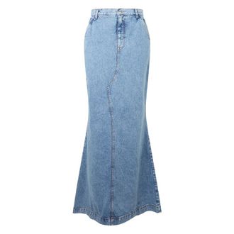 Moschino Damen, R&ouml;cke, Blau, SGr&ouml;&szlig;e