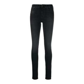 Emporio Armani Schwarze Slim Fit Jeans von - - Jeans - Damen - Schwarzk - W26