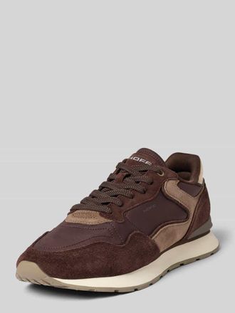 Hoff Sneaker aus Leder-Mix mit Logo-Detail Modell City
