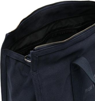 A.P.C. Canvas Top Handle Bag - Navy