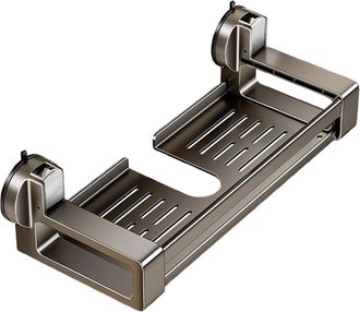 Generico Badezimmer-Dusch-Organizer - Zubeh&ouml;r zum Aufh&auml;ngen | Wand-Organizer f&uuml;r Dusche | f&uuml;r Herren, Damen, Erwachsene, Badezimmer, Haus, Gel und Toilette