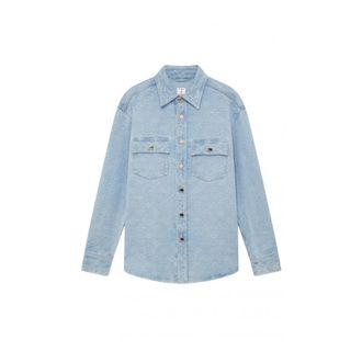 Casablanca Stylisches Hemd f&uuml;r M&auml;nner - - Shirts - Herren - Blau - L