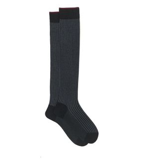 Gallo Herren lange Baumwollsocken anthrazit twin rib - - Underwear - Herren - Mehrfarbig - S