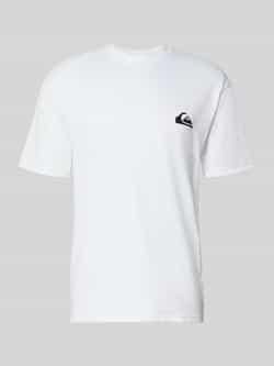 Quiksilver T-Shirt mit Rundhalsausschnitt und Logo