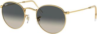 Ray-Ban Runde Metallsonnenbrille - - Accessories - unisex - Gelb - 50 MM
