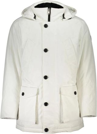 HUGO BOSS Veste Osiass - Homme - Manteaux - Blanc - Taille: 2XL