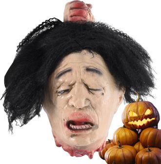 Generic Gruselige Halloween-Köpfe - Abgetrennter Leichenkopf Deko | wasserdichte Gruseldekoration Für Garten Innen Außen Wohnzimmer Schlafzimmer Terrasse