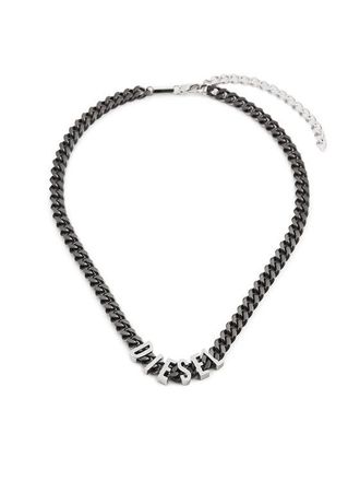 Diesel Halskette Font Chain DX1487060 Schwarz