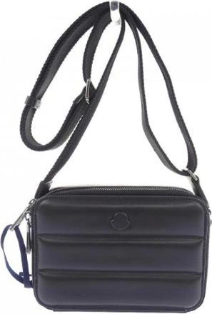 Moncler Pre-owned Cuir sacs-ports-paule - Femme - Pre-owned - Noir - Taille: ONE Size