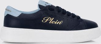 Philipp Plein Baskets basses en cuir avec semelle chunky et logo lamin&eacute;