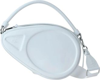 Lacoste unisex, Sacs, Blanc, Taille: ONE Size Runway Leather Racket Bag