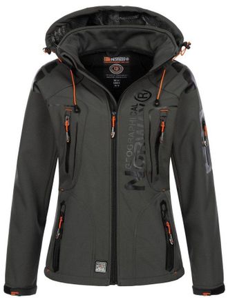 Geographical Norway Softshelljacke Damen Herbst Winter &Uuml;bergangs Jacke Softshell Jacke Regen Outdoor