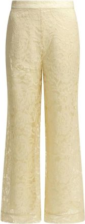 Zimmermann Pantalon large Carousel - Femme - Pantalons - Beige - Taille: 40 FR