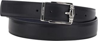 Ferragamo Homme, Accessoires, Noir, Taille: 110 CM Ceinture R&eacute;versible et Ajustable