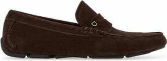 Ferragamo Homme, Chaussures, Brun, Taille: 42 EU Chaussures Plates