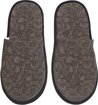 Generic Chaussures De Maison Dinosaure Chauds Slippers Duveteux Shoes Piscine Pantoufles Pour Chambre &Agrave; Coucher Hiver L