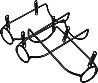 Angoily 3 Stück Wandmontiertes Weinregal Flaschenhalter Einzelne Flasche Aufbewahrung Wandhalterung für Küche und Bar Platzsparend Robust und Vielseitig