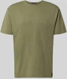 Scotch & Soda T-Shirt mit Rundhalsausschnitt und Rollsaum