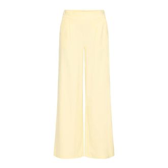 Ichi Wide Hosen - - Trousers - Damen - Beige - XS