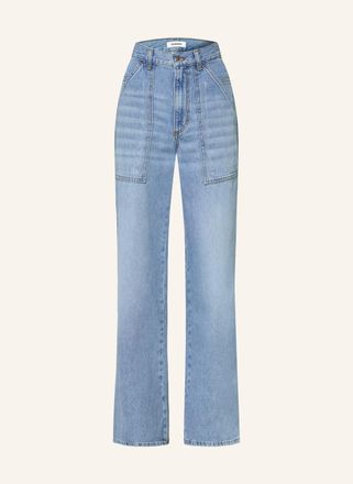 Sandro Sandro Wide Leg Jeans blau
