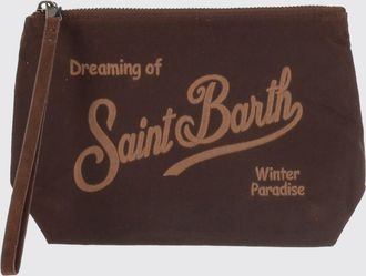 MC2 Saint Barth Mini-Handtasche Aline aus gewachster Baumwolle mit Schottenmuster