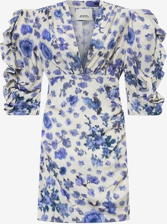 Isabel Marant Robe Doris - Femme - Bleu - Taille 34 - Isabel Marant