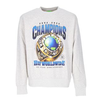 HUF Champions Crewneck Sweatshirt - - Sweatshirts & Hoodies - Herren - Wei&szlig; - M