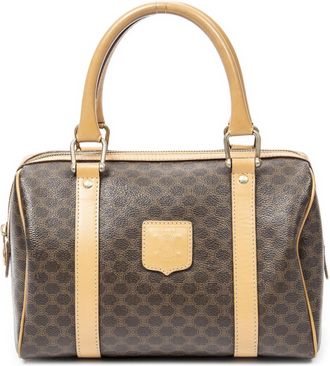 Celine Crossbody Bags - Vintage Mini Boston - Gr. unisize - in Beige - f&uuml;r Damen