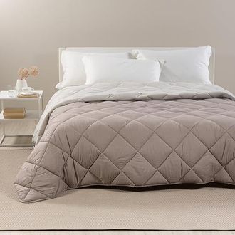 Caleffi Bettdecke 200x200 cm aus 100% Mikrofaser - Steppdecke, Duvet, Sommerdecke, Decke 200x200, Blanket, Bettdecken, Bettdecke 155x220, Weich & Langlebig fü