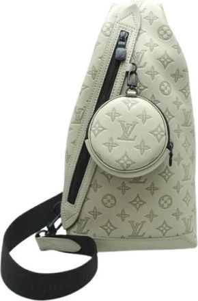 Louis Vuitton unisex, Pre-owned, Gris, Taille: ONE Size Pochette Bandouli&egrave;re Pre-owned