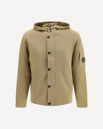 C.P. Company C. P. COMPANY Reversible merino wool and stretch nylon Cardigan Male S