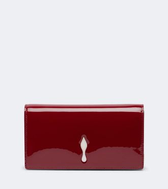Christian Louboutin Pochette Bettina en cuir verni