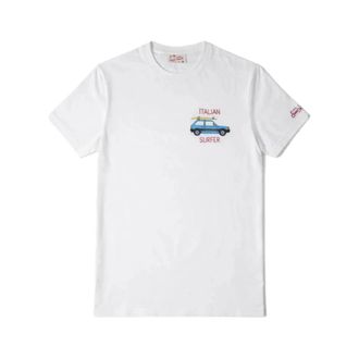 MC2 Saint Barth Homme, Tops, Blanc, Taille: M Portofino T-shirt