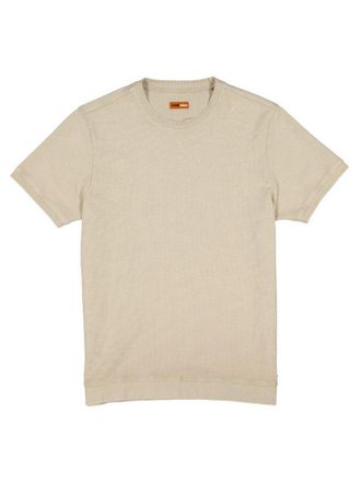 Emilio Adani T-Shirt Herren Rundhals T-Shirt, Beige