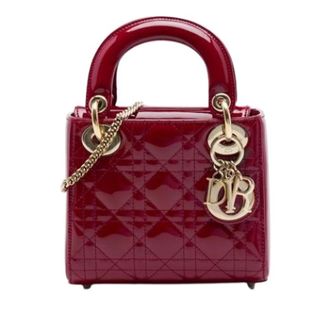 Dior Pre-owned Lady Dior - - Pre-owned - Damen - Rot - ONE SIZE