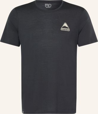 Ortovox T-Shirt 140 Cool Triangle schwarz