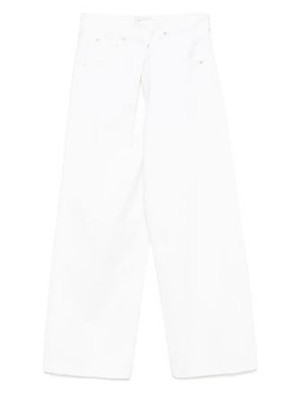 A Gold E jean en coton - Blanc